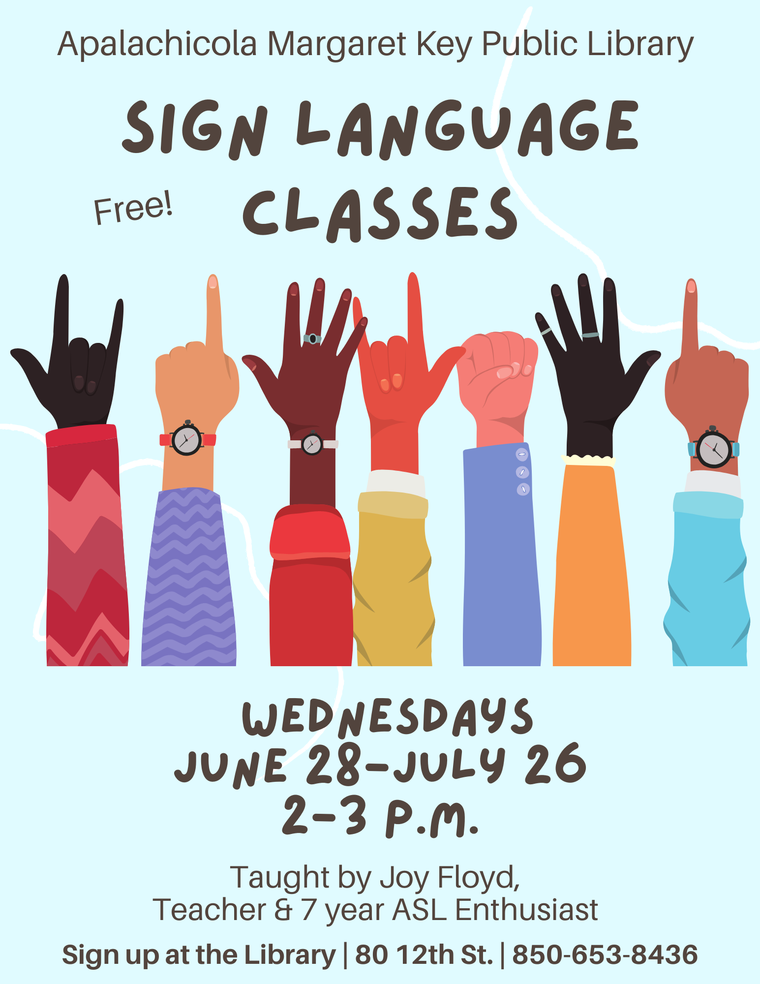 Events – Apalachicola Margaret Key Public Library